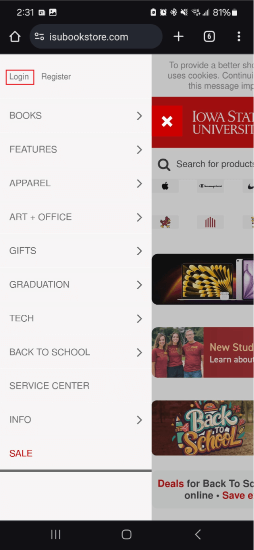 ISU Student Book Lists