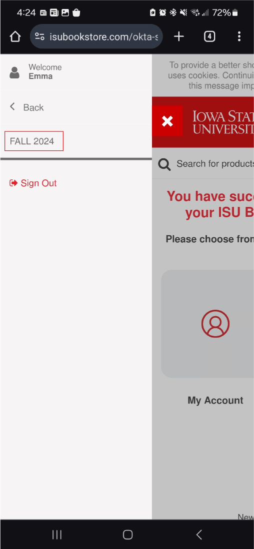 ISU Student Book Lists