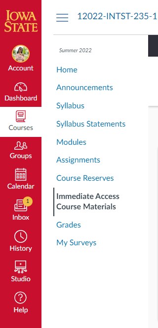 Immediate Access (Students)