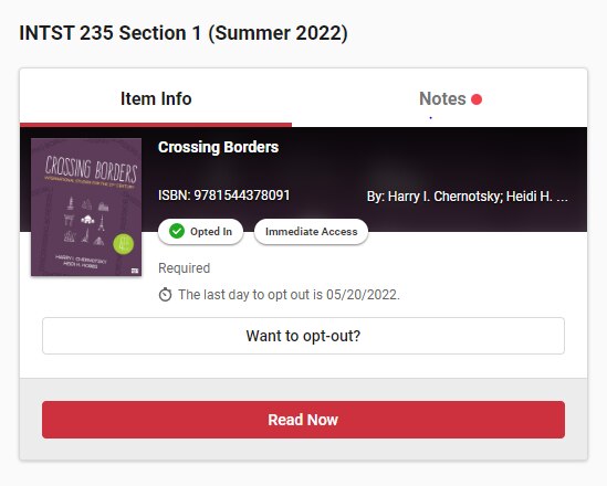 Immediate Access Course Materials
