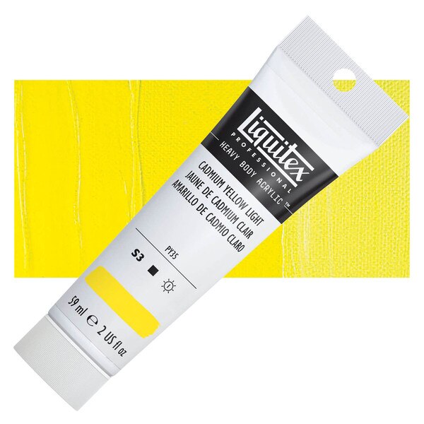 Liquitex Heavy Body Acrylic Paint - Cadmium Yellow Light | ISU Book Store