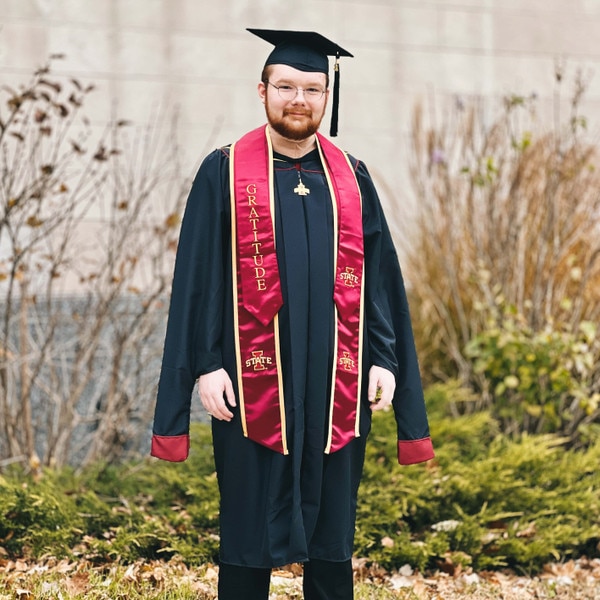Cardinal Stole of Gratitude I-State Graduation Stole | ISU Book Store