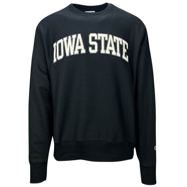 Champion® Iowa State Black Crewneck Sweatshirt | ISU Book Store