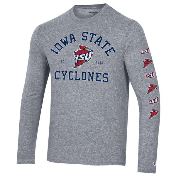 Champion Iowa State Cyclones Spirit Collection Long Sleeve T-shirt ...