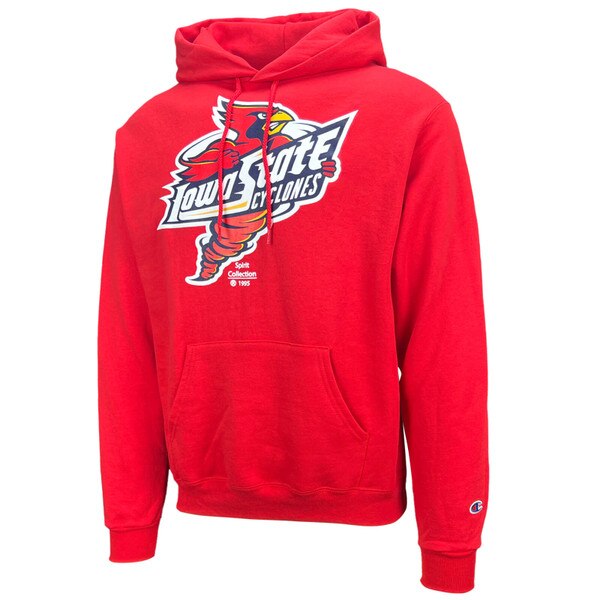 Champion® Spirit Collection Punching Cy Cardinal Hoodie | ISU Book Store