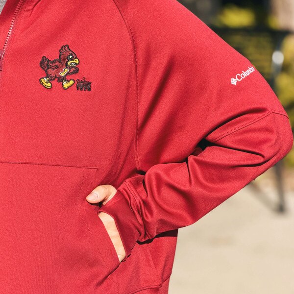 Columbia Women's Walking Cy Cardinal Quarterzip