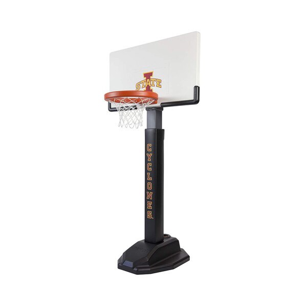 Huplay I-State Pro Adjustable Post Basketball Hoop Set | ISU Book Store
