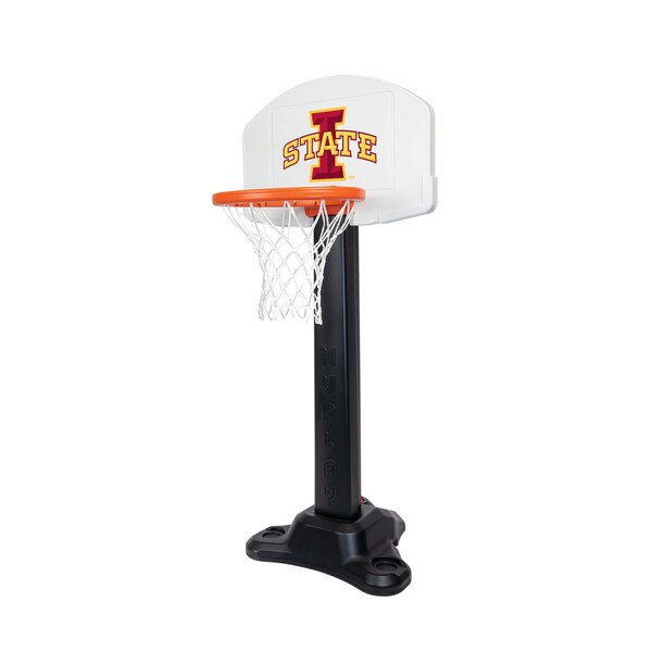 Huplay I-State Rookie Fixed Post Basketball Hoop Set | ISU Book Store
