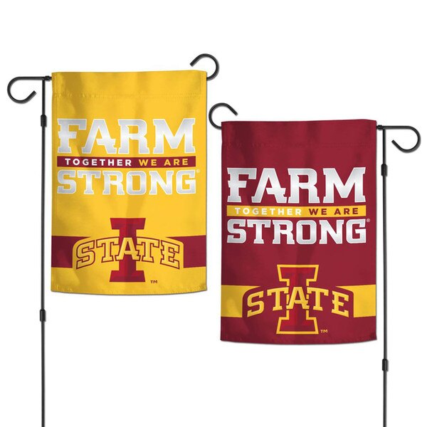 I-State Farm Strong Cardinal & Gold 2-Sided Garden Flag (12.5"x18 ...