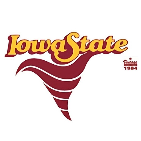 Vintage Iowa State Swirl 3in. Vinyl Decal | ISU Book Store