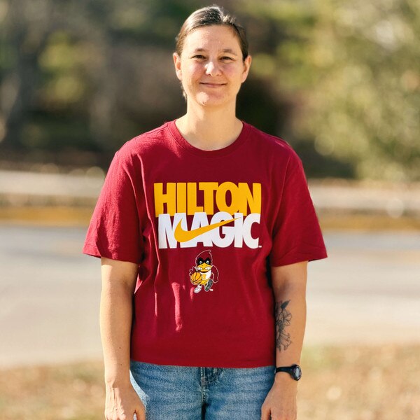 Nike Basketball Cy Hilton Magic Cardinal Short Sleeve T-Shirt | ISU ...
