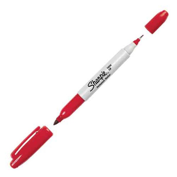 Sharpie Twin Tip Red